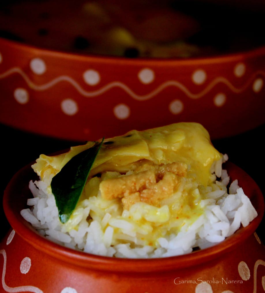 Rajasthani Papad Mangodi ki Kadhi for Regional Indian Home cooking ...