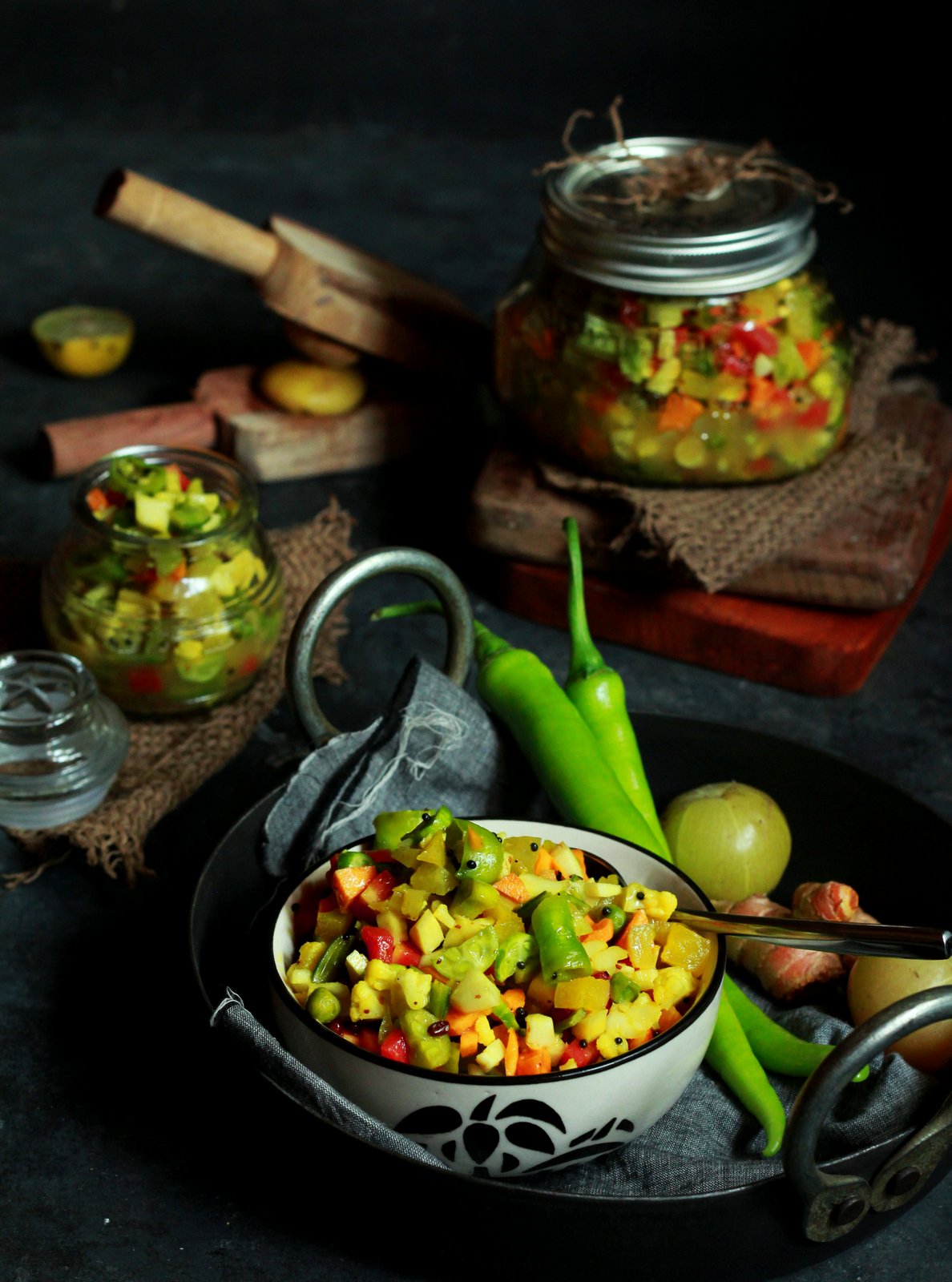 Instant mixed vegetable pickle - My Foodcourt